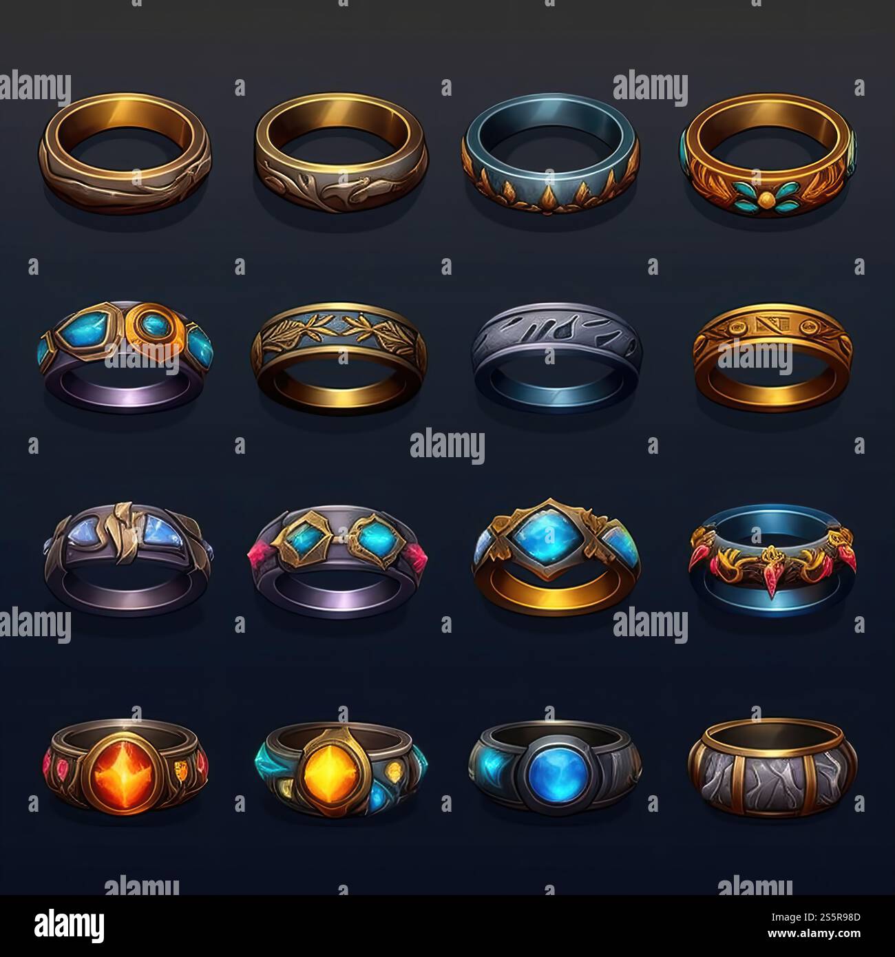 shiny ring circle game ai generated. symbol user, gui glossy, luxury ...