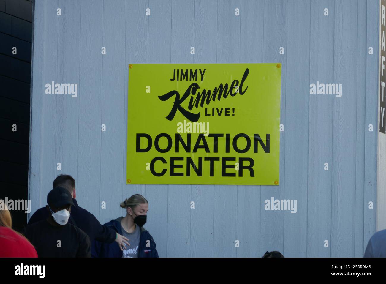 Los Angeles, California USA 14th January 2025 Donations at Jimmy Kimmel ...