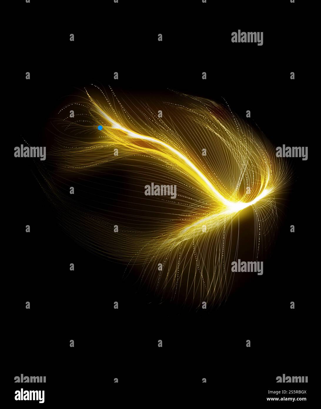 Laniakea supercluster, illustration Stock Photo - Alamy