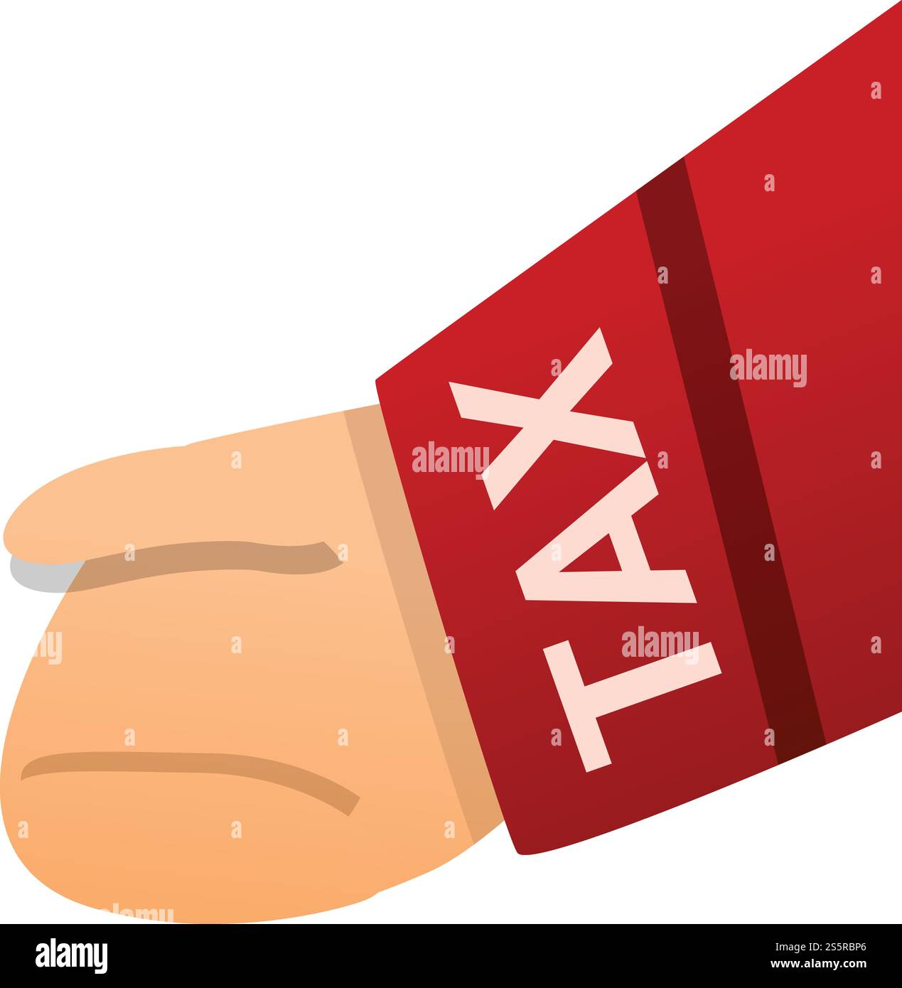 Tax hand icon. Cartoon of tax hand vector icon for web design isolated ...