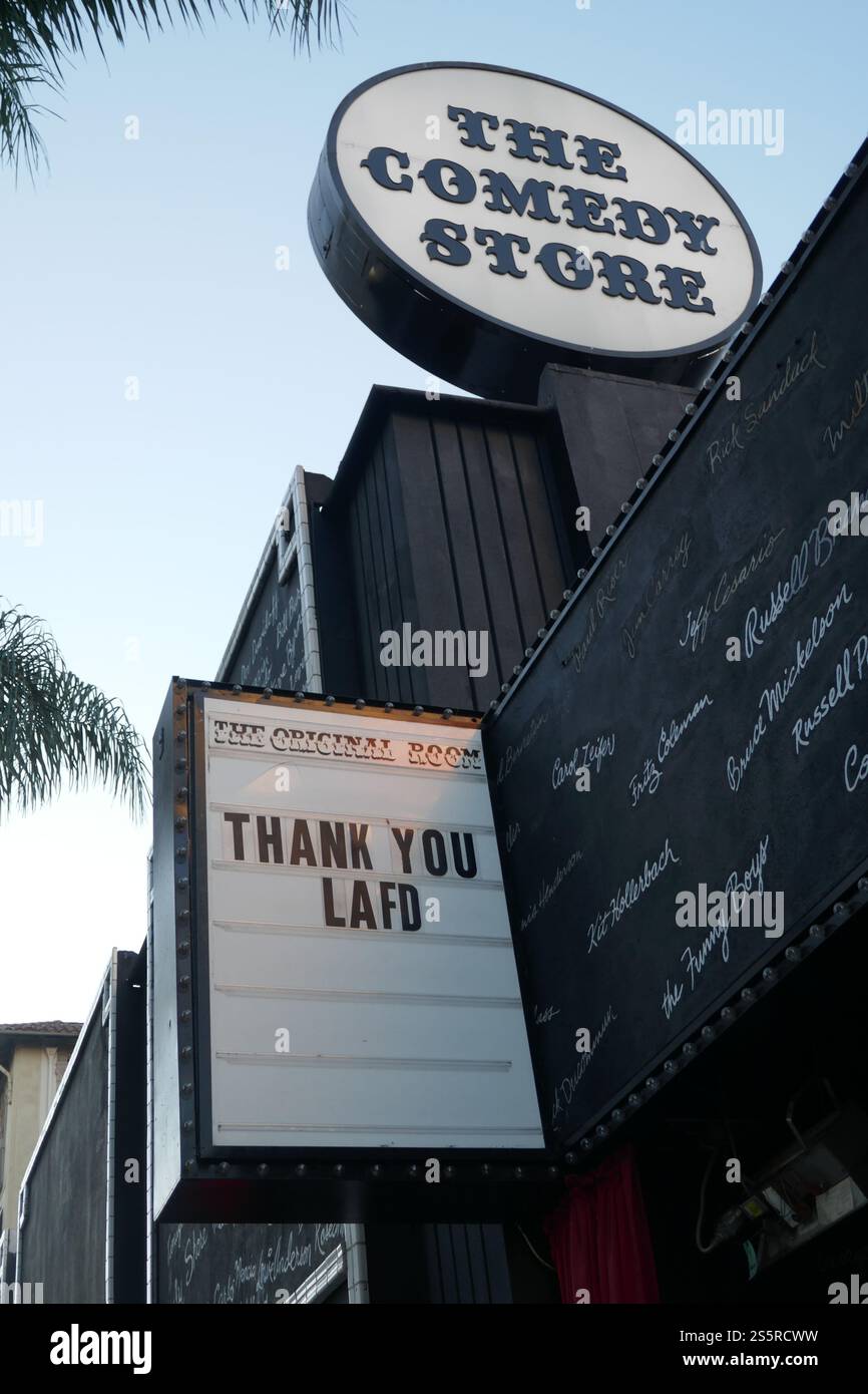 Los Angeles, California USA 14th January 2025 Thank You LAFD Los ...