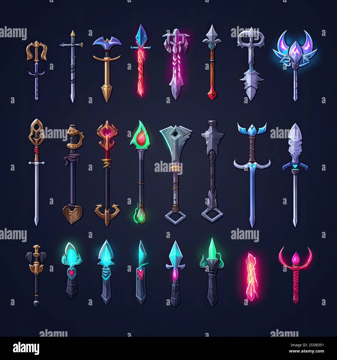 medieval sword weapon game ai generated. blade battle, knight war ...