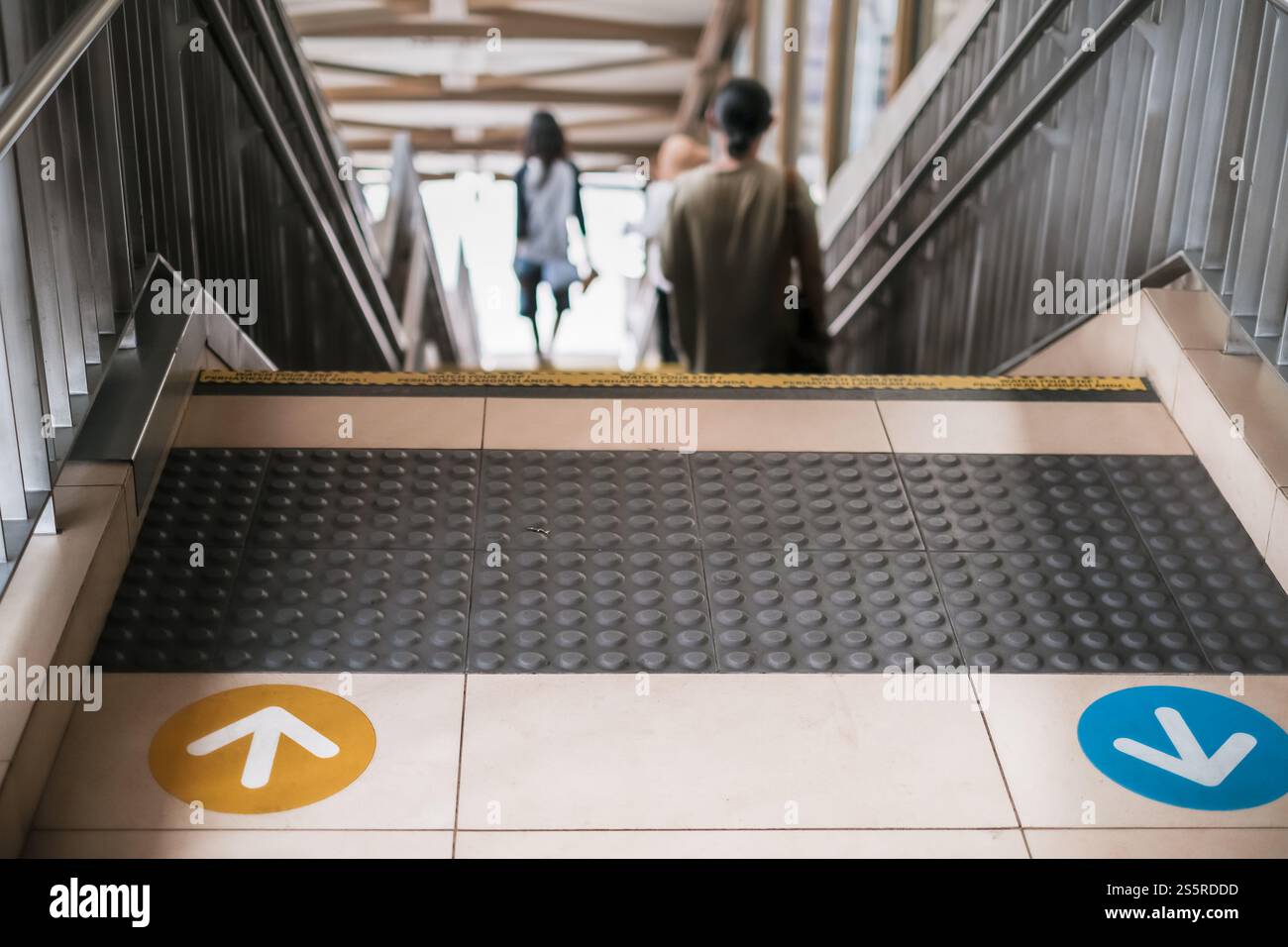 Steep stairs public transport hi-res stock photography and images - Alamy