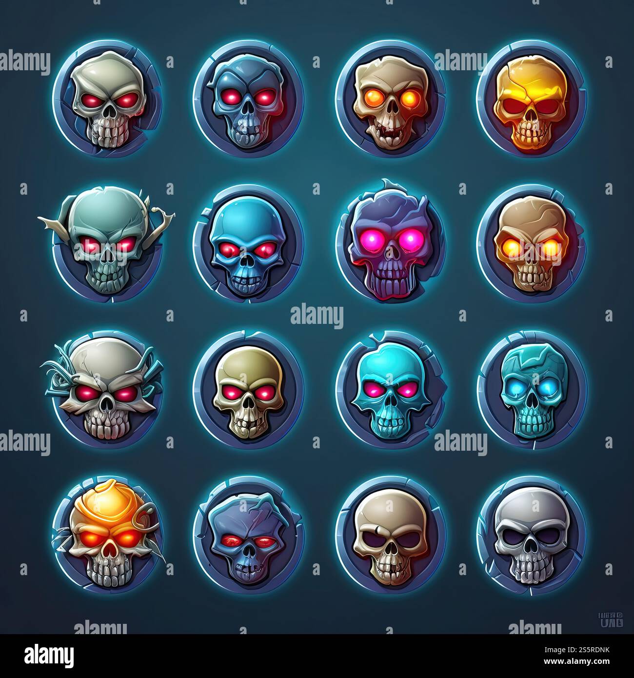 anatomy skull death game ai generated. scary background, pirate danger ...