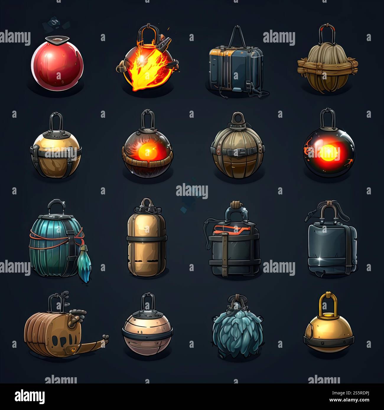 destruction bomb dynamite tnt game ai generated. explode detonator ...