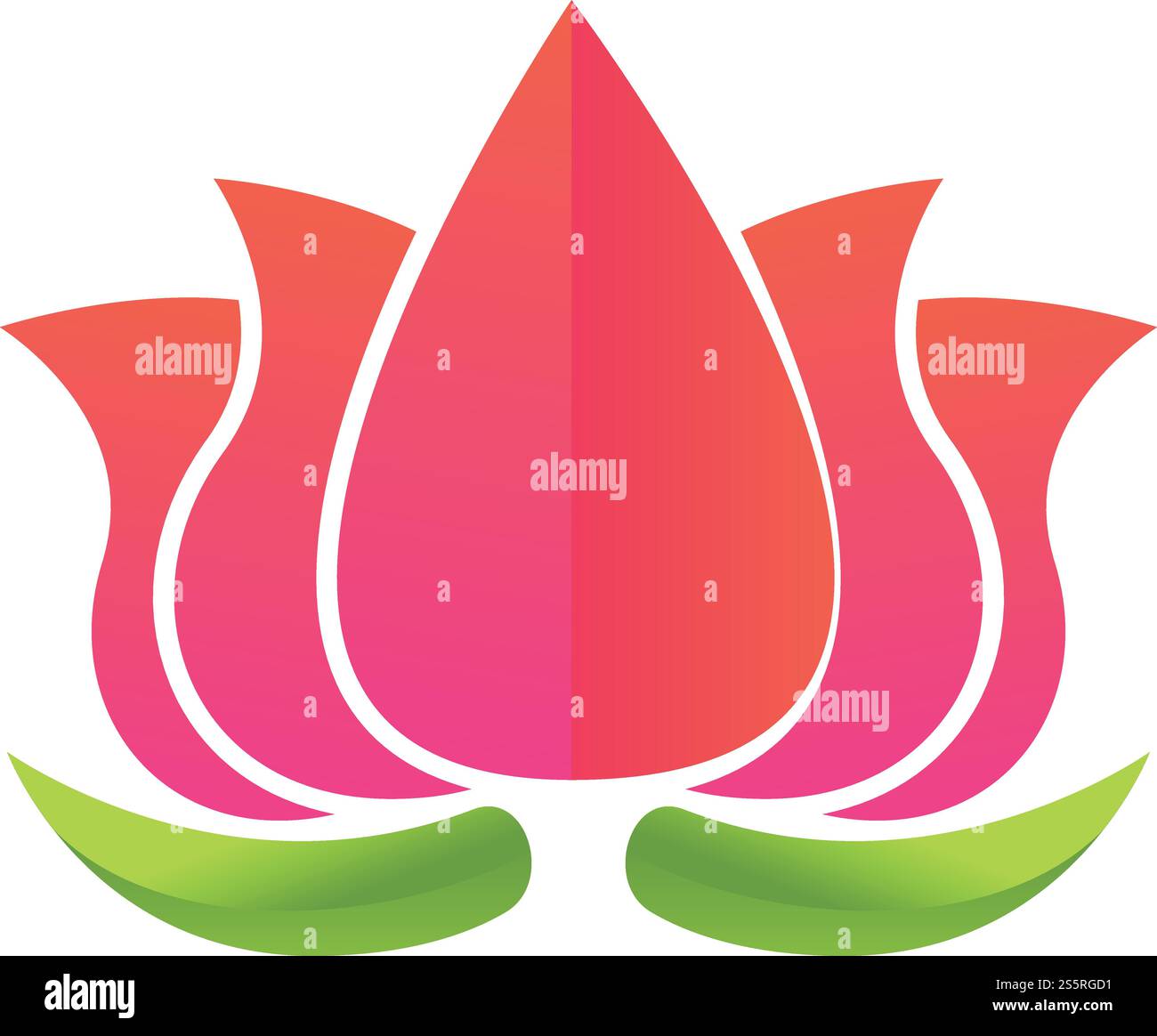 Lake lotus icon. Cartoon of lake lotus vector icon for web design ...