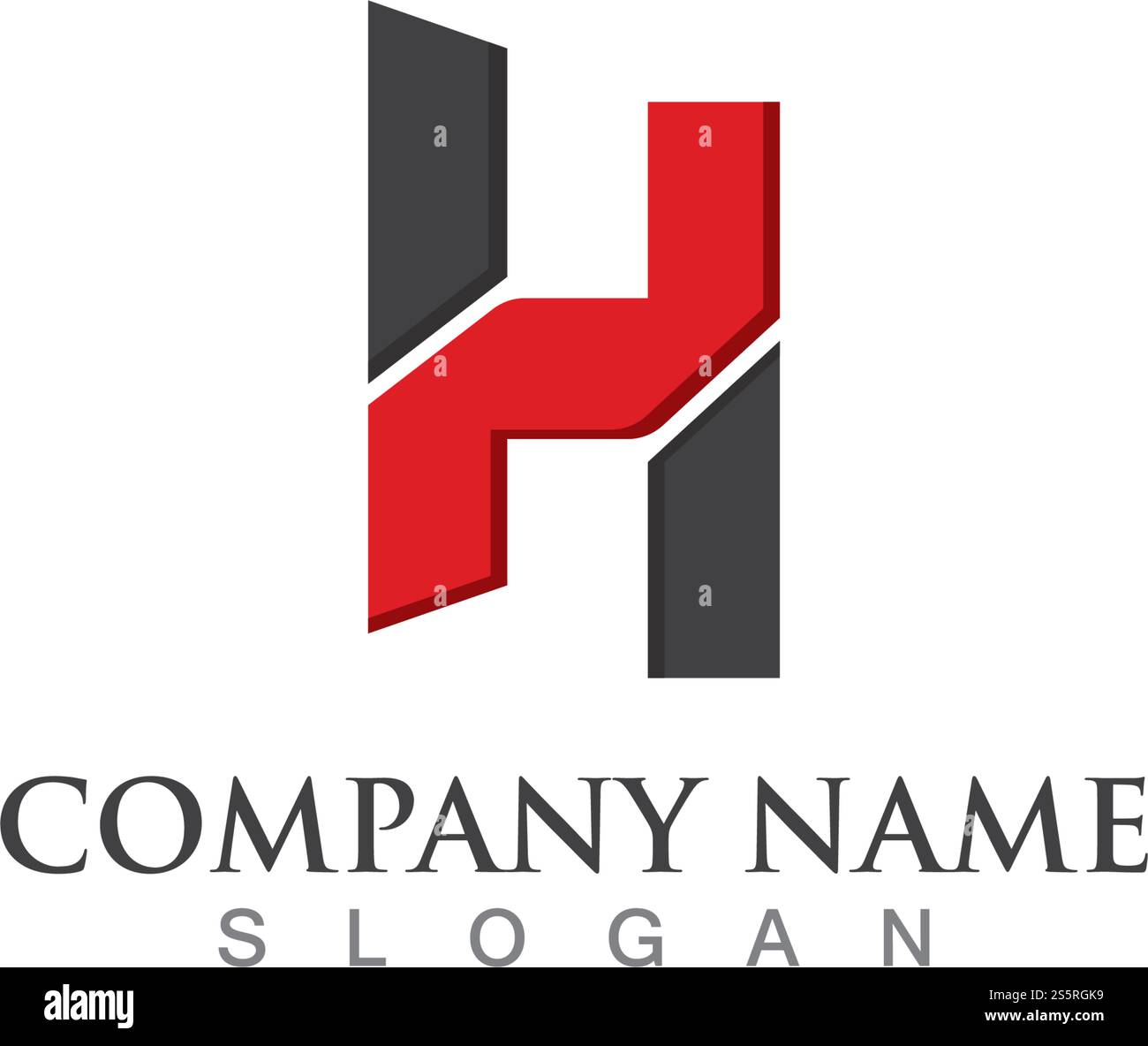 H logo vector Stock Vector Image & Art - Alamy