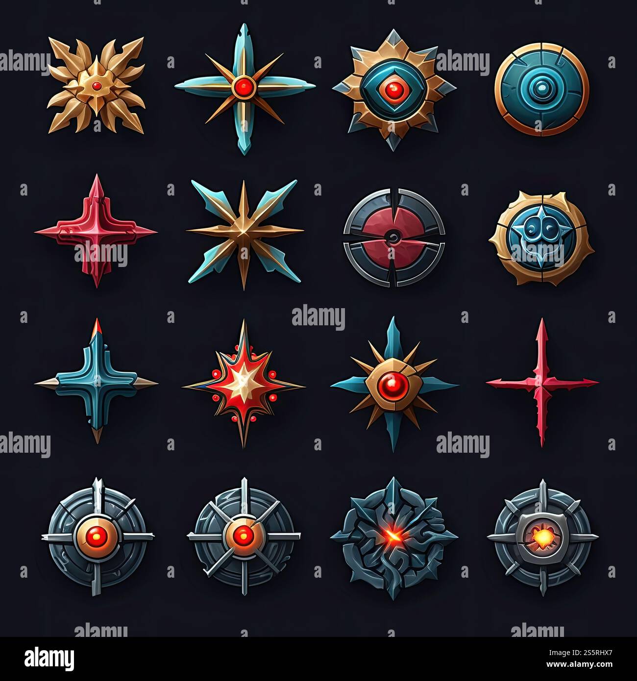 karate shuriken weapon game ai generated. kill iron, fight metal ...