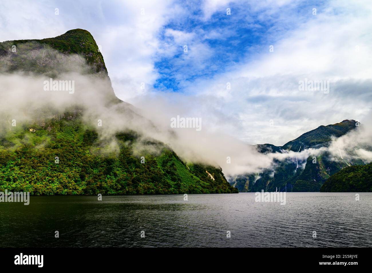 Doubtful Sound / Patea is a fiord in Fiordland, in the far south west ...