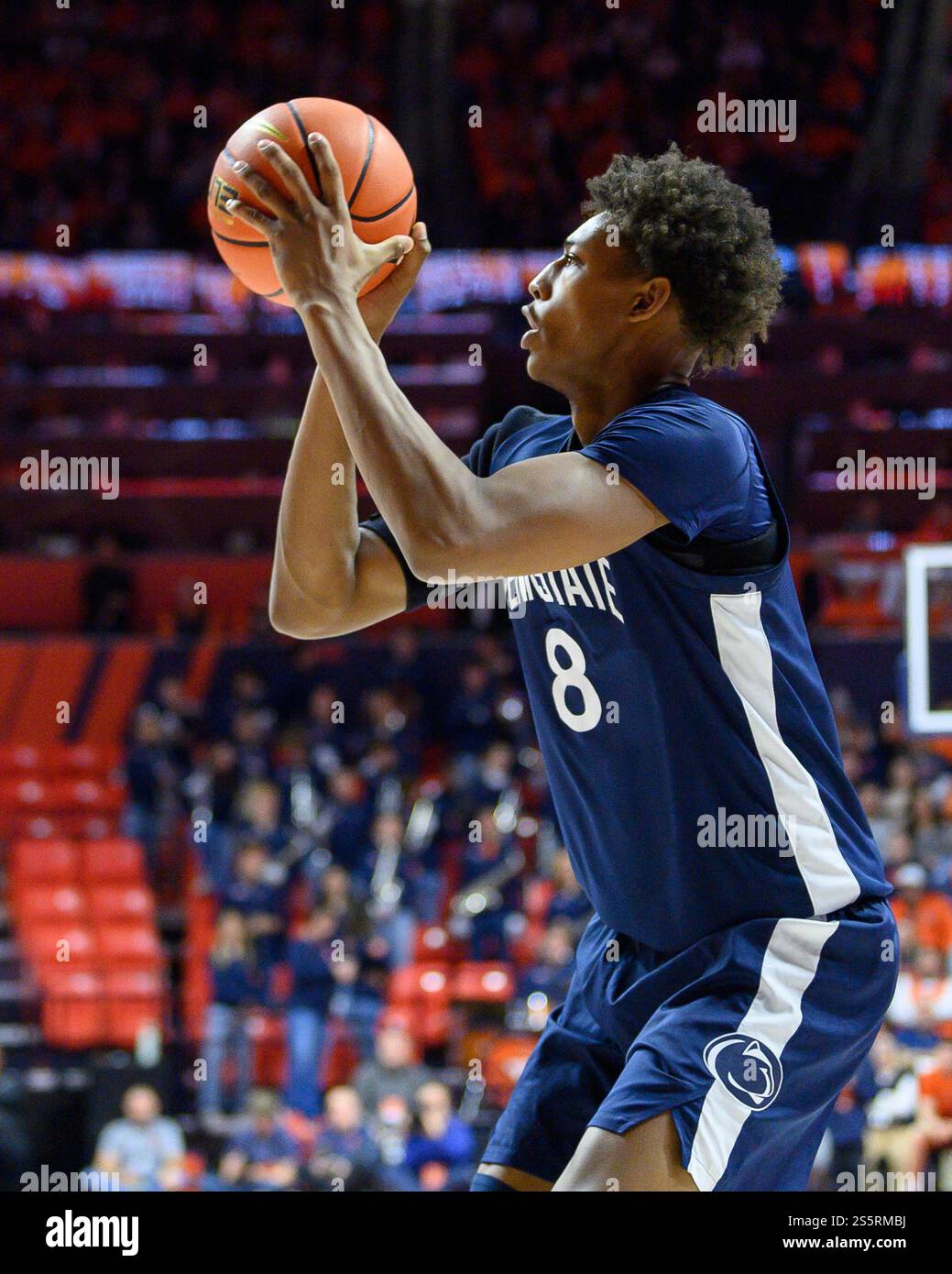 Penn State's Miles Goodman shoots during an NCAA college basketball ...