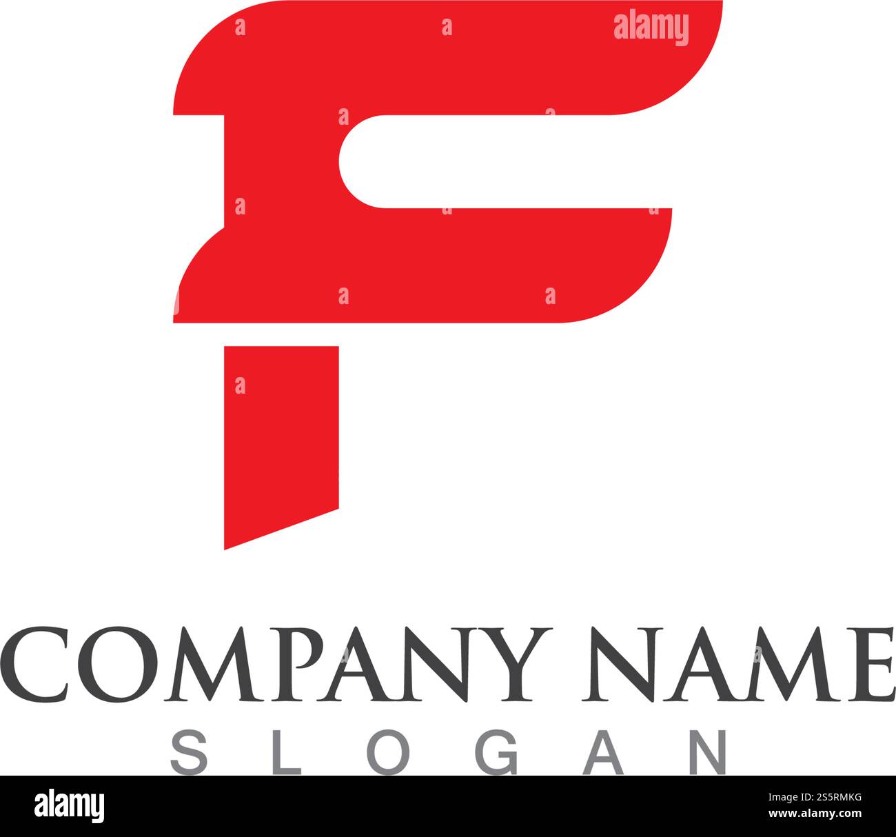F logo vector Stock Vector Image & Art - Alamy