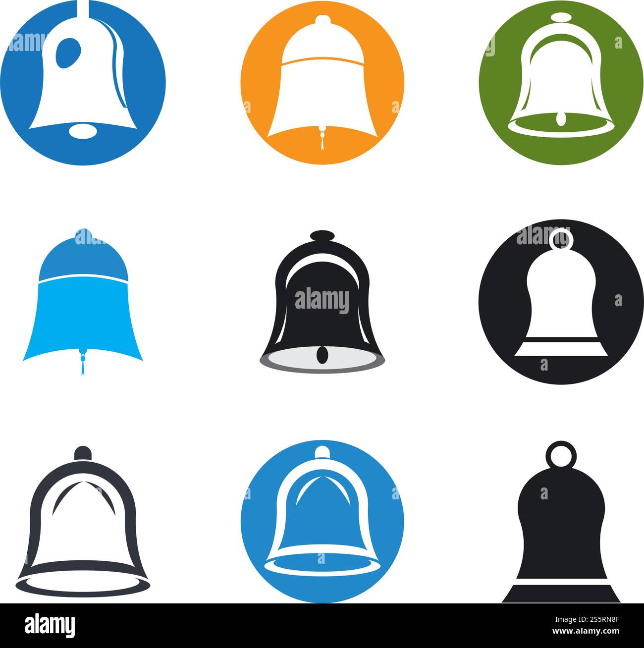 Bell logo vector template design Stock Vector Image & Art - Alamy
