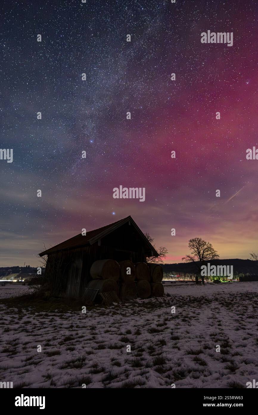 Northern Lights, Aurora borealis, Stable auroral red arc (SAR Arc ...