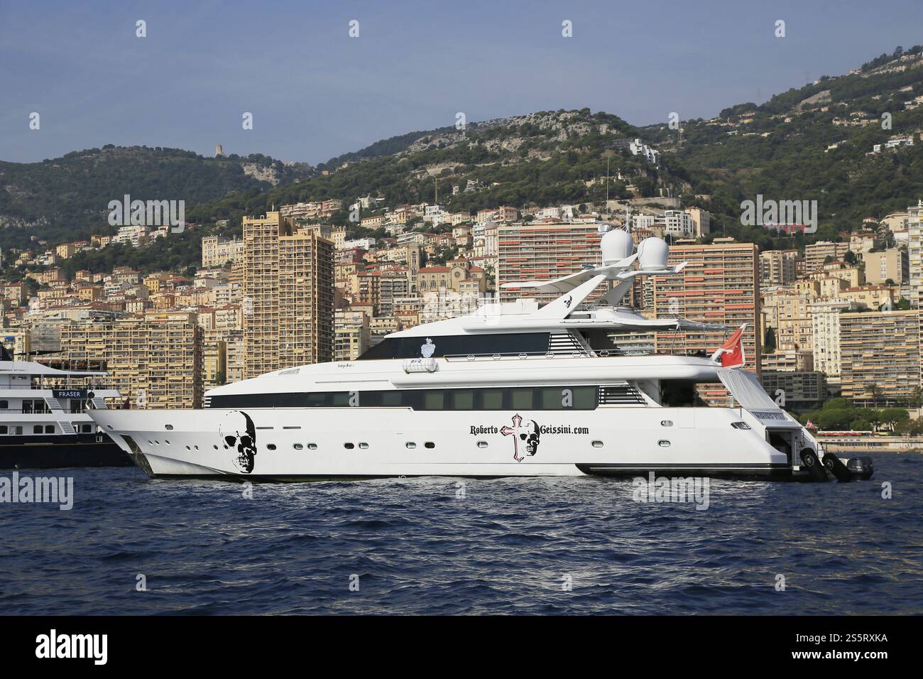 38 metre long superyacht Indigo Star owned by Robert Geiss from the RTL ...