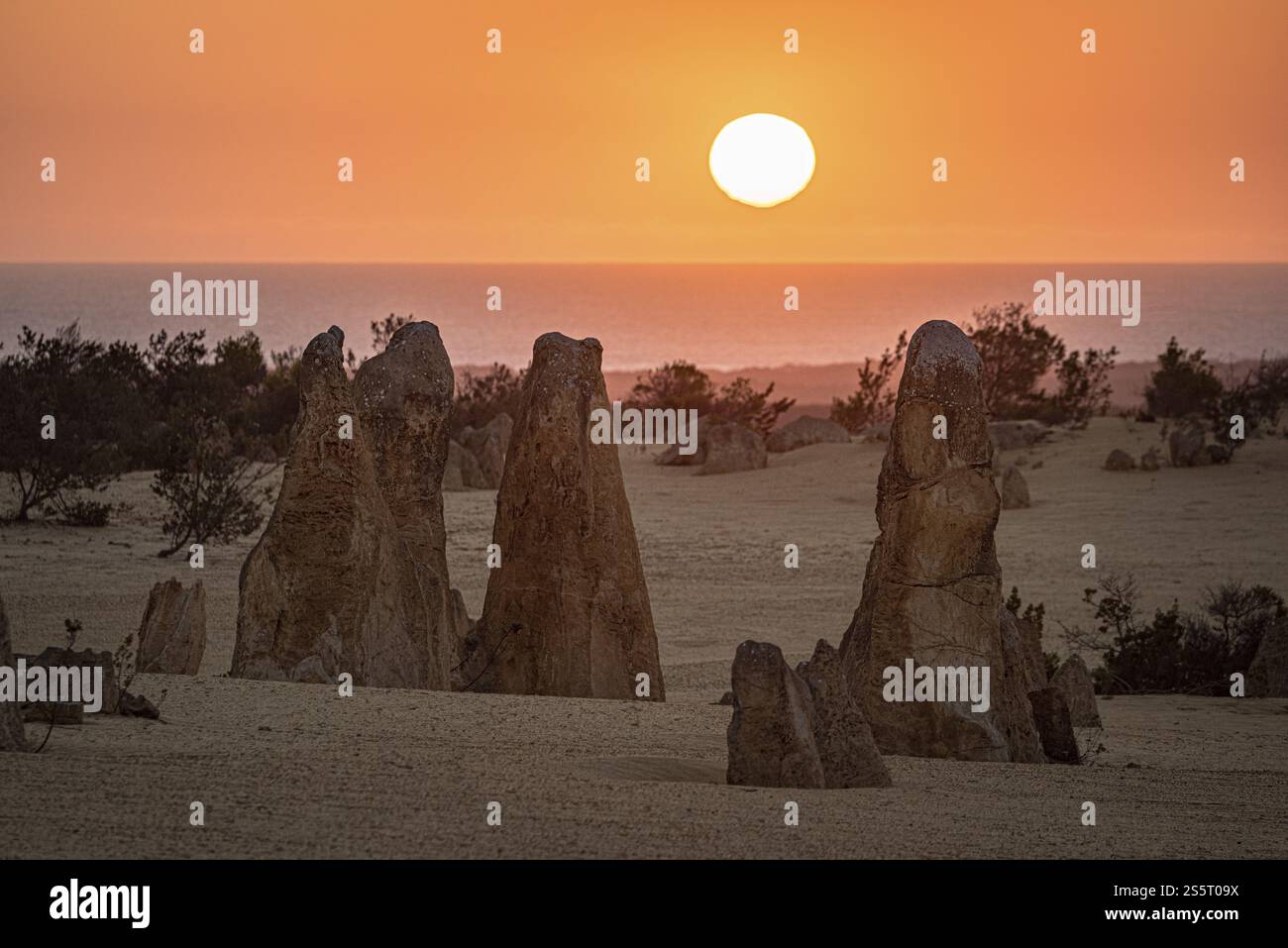 Pinnacles Desert, Nambung National Park, Kalbarri Region, Western ...