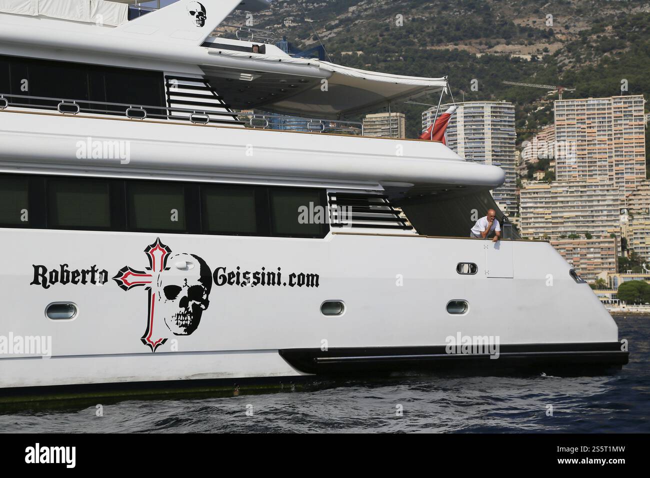 38 metre long superyacht Indigo Star owned by Robert Geiss from the RTL ...