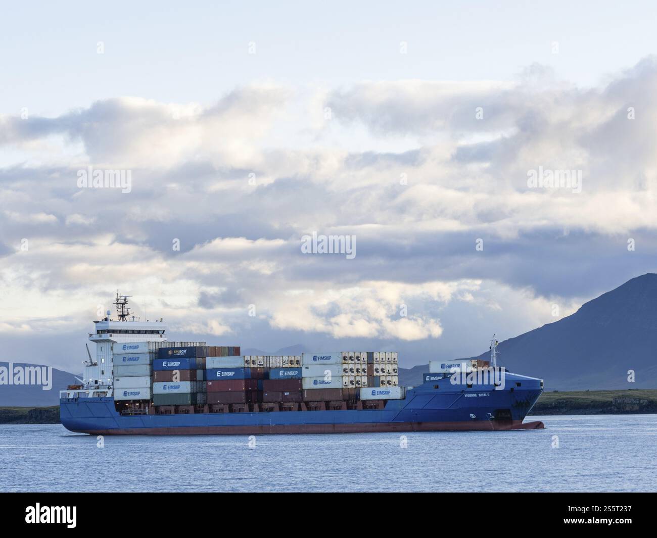 Container ship, Reykjavik, Iceland, Europe Stock Photo - Alamy