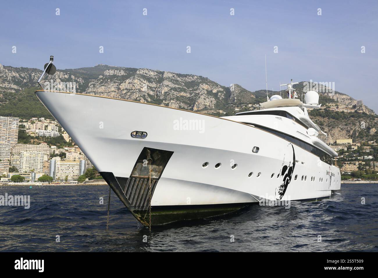 38 metre long superyacht Indigo Star owned by Robert Geiss from the RTL ...