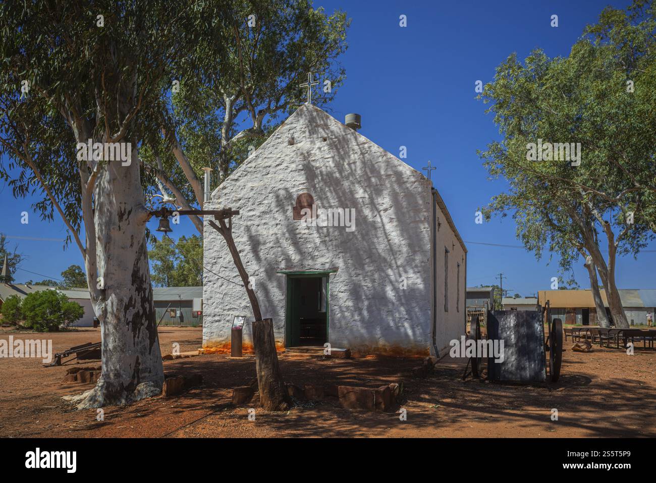Former church in the museum village of Herrmannsburg, also known as ...