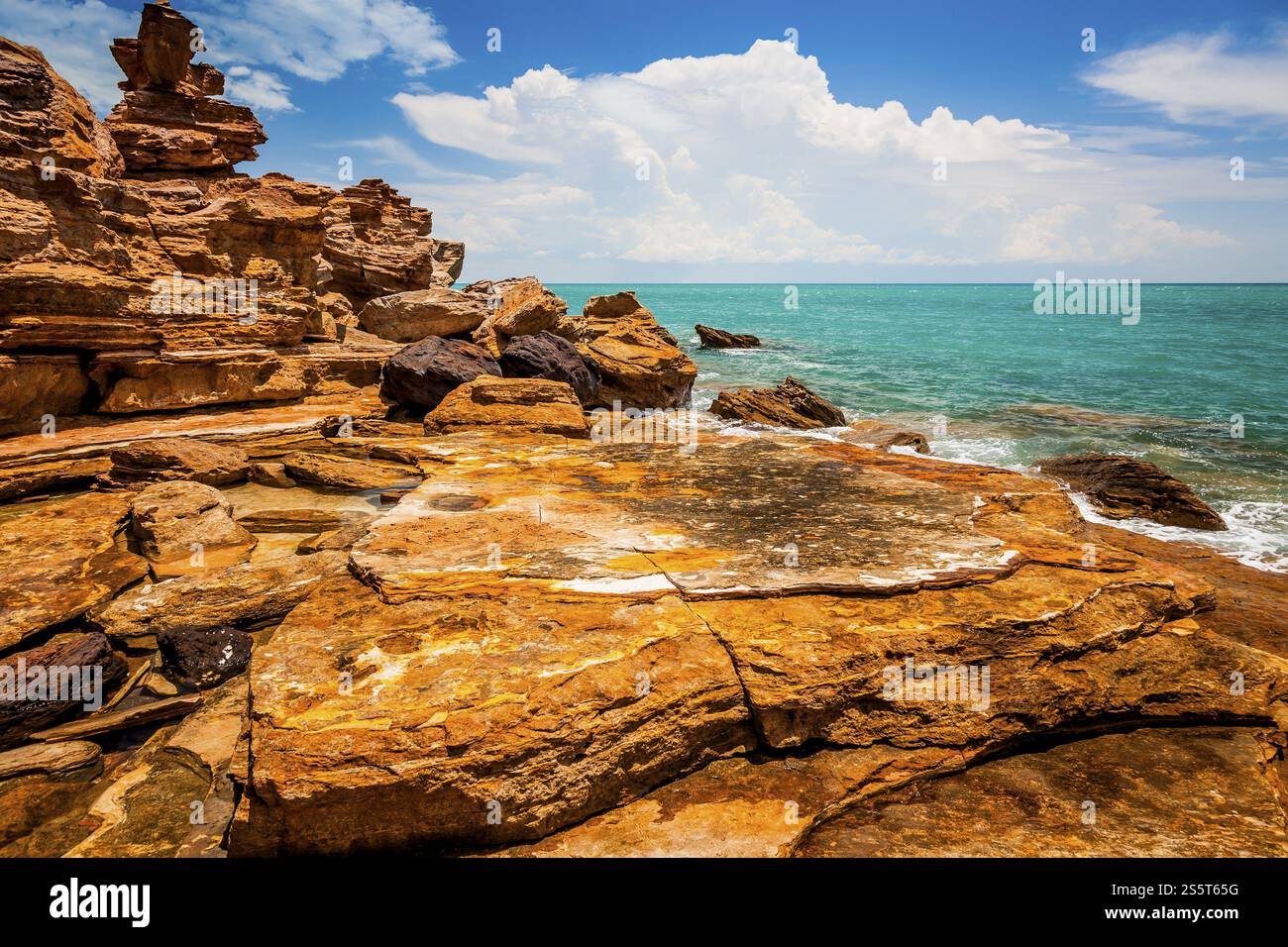 A picture of the beautiful landscape of Broome Australia Stock Photo ...