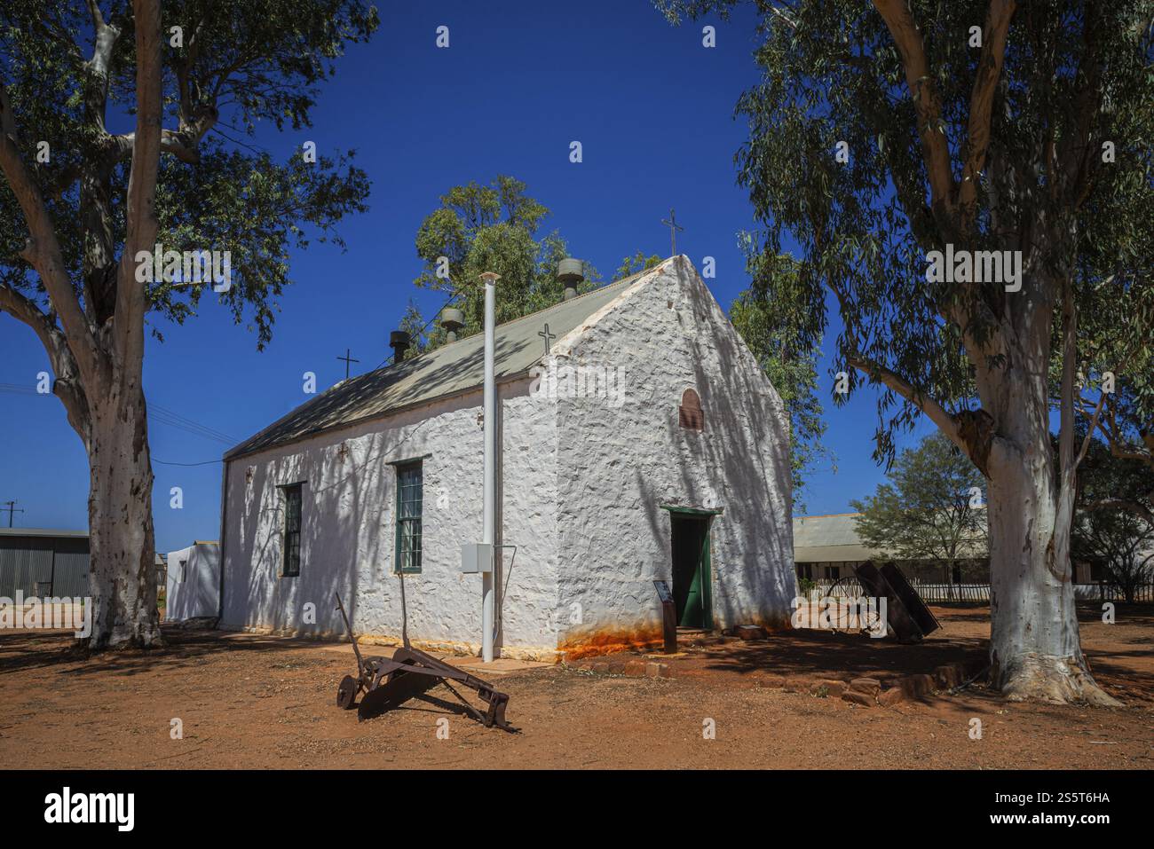 Former church in the museum village of Herrmannsburg, also known as ...