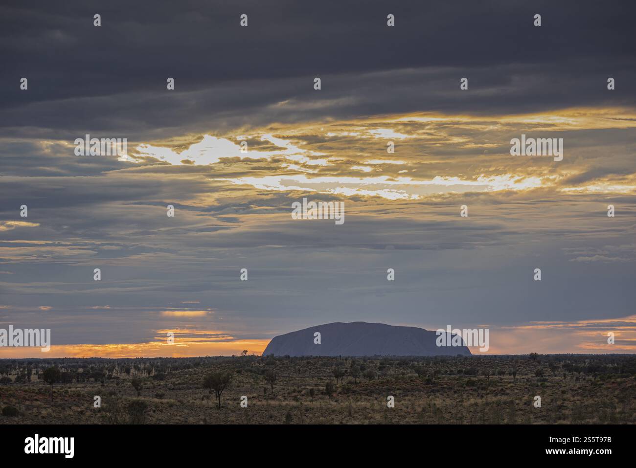 Uluru, formerly Ayers Rock, Uluru-Kata Tjuta National Park, Northern ...