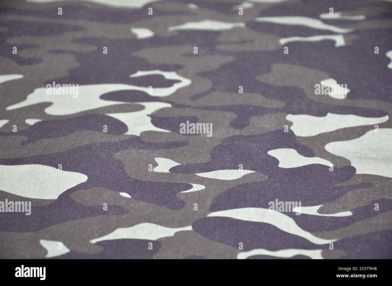 Texture of fabric with a camouflage painted in colors of the marsh ...