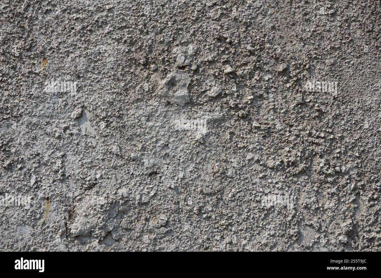 Texture of the old embossed concrete wall in gray color. Background ...