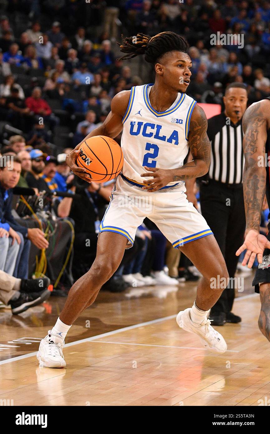 INGLEWOOD, CA - DECEMBER 28: UCLA Bruins guard Dylan Andrews (2) looks ...