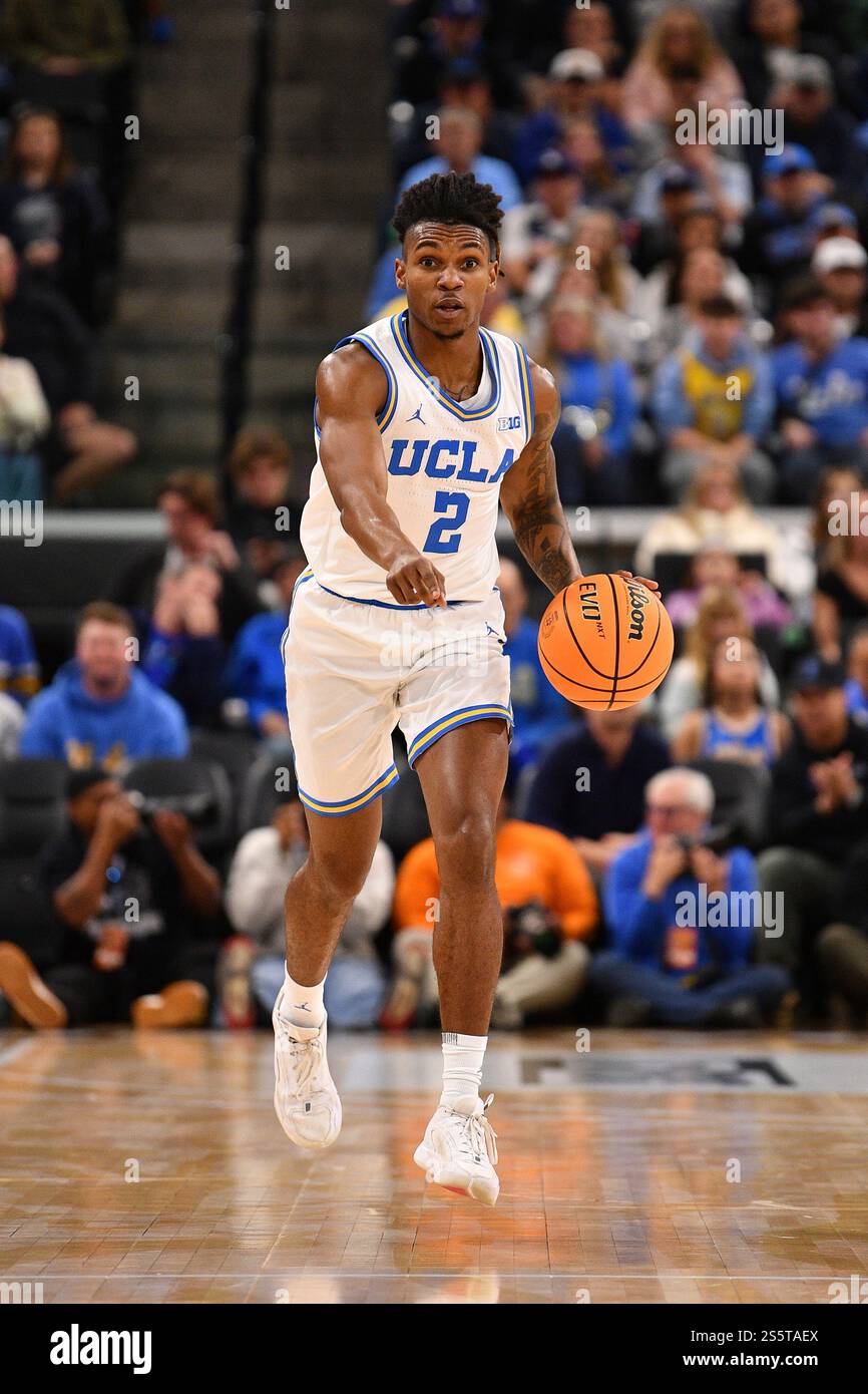 INGLEWOOD, CA - DECEMBER 28: UCLA Bruins guard Dylan Andrews (2 ...