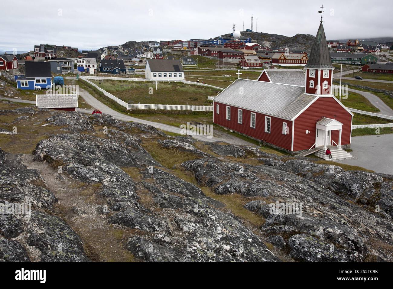 Church of the Saviour in Nuuk, Greenland, North America Stock Photo - Alamy