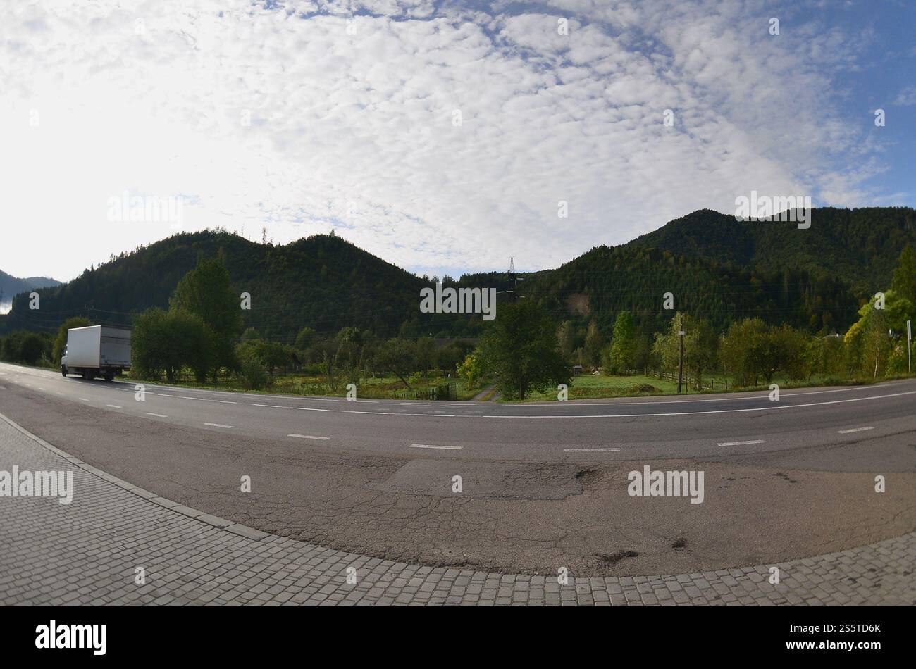 Beautiful landscape mountainous terrain in hi-res stock photography and ...