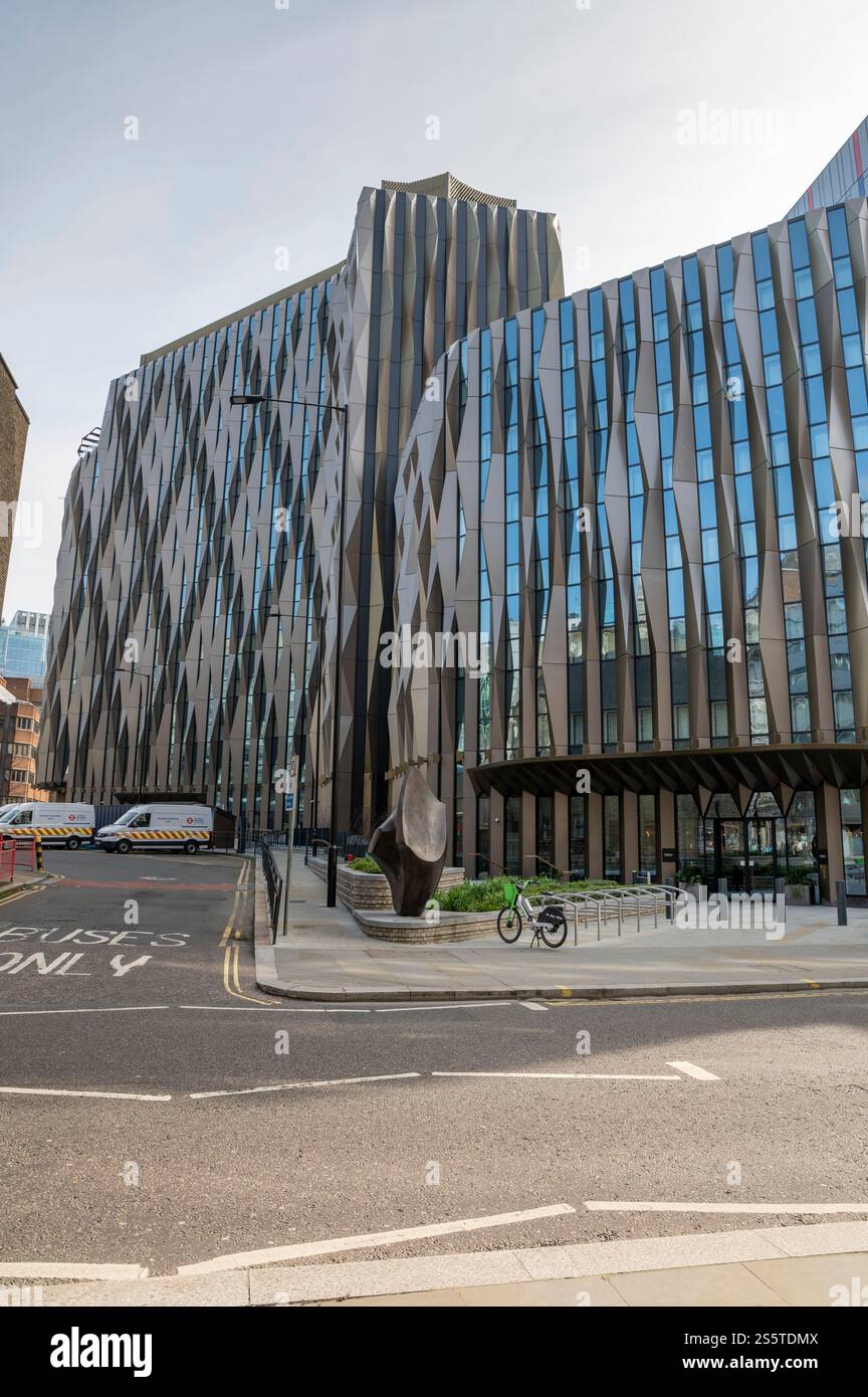 London, UK - March 21, 2024 : Exterior of the modern Canopy by Hilton ...