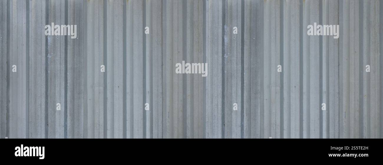 Metal panels texture closeup in the daytime outdoors. Metal wall or ...