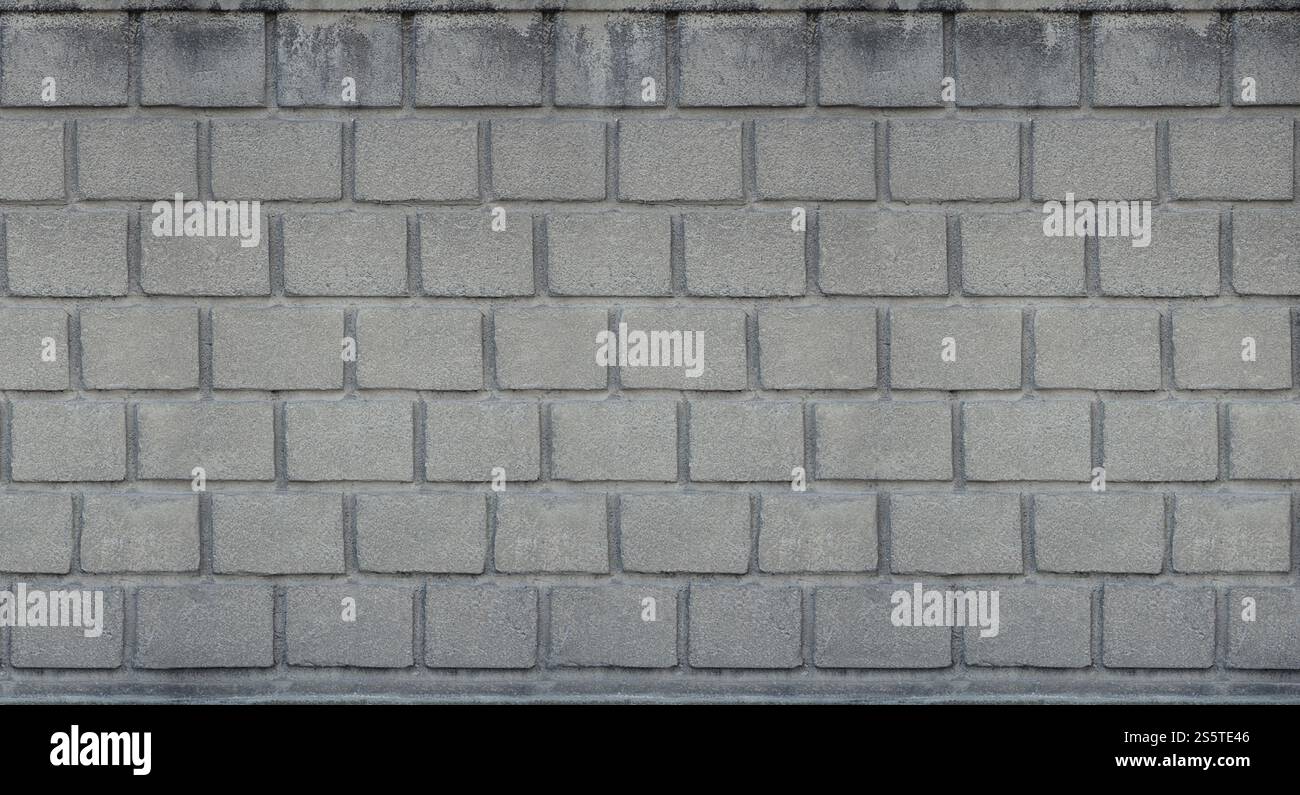 Weathered stained old block wall background. Texture of an old wall of ...