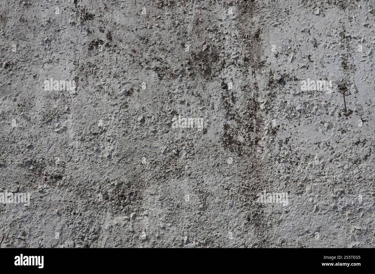 Texture of the old embossed concrete wall in gray color. Background ...