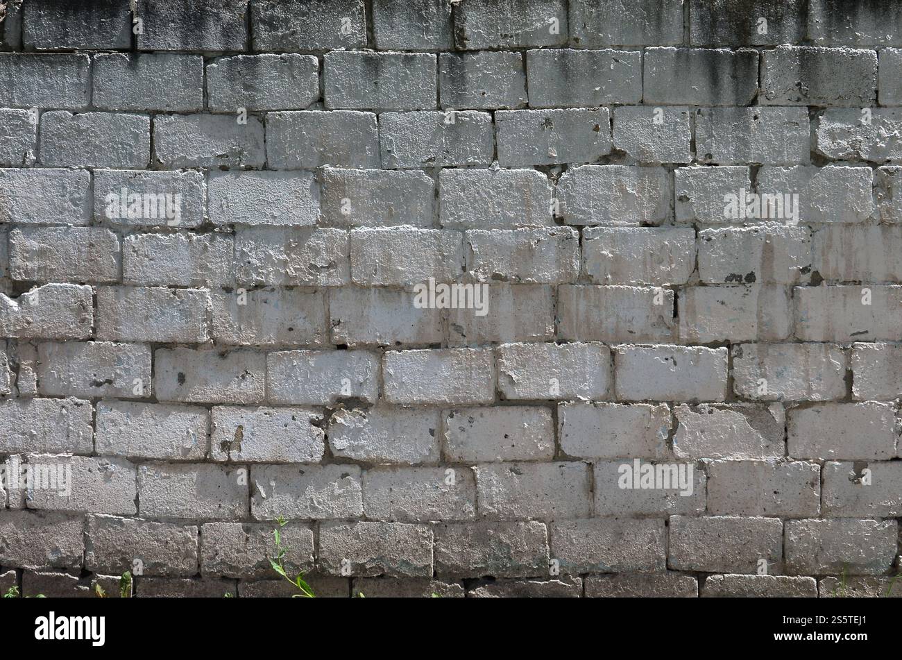Texture of brick wall from relief stones under bright sunlight Stock ...
