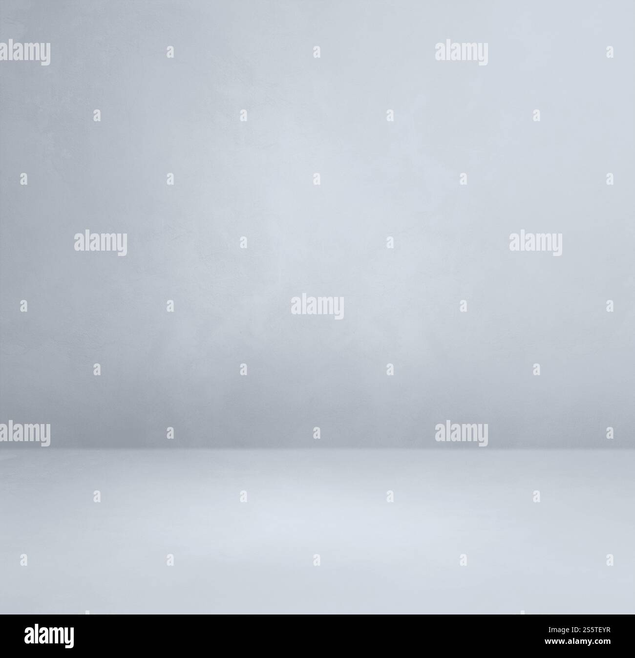 light grey concrete interior background. Empty template scene. Square ...