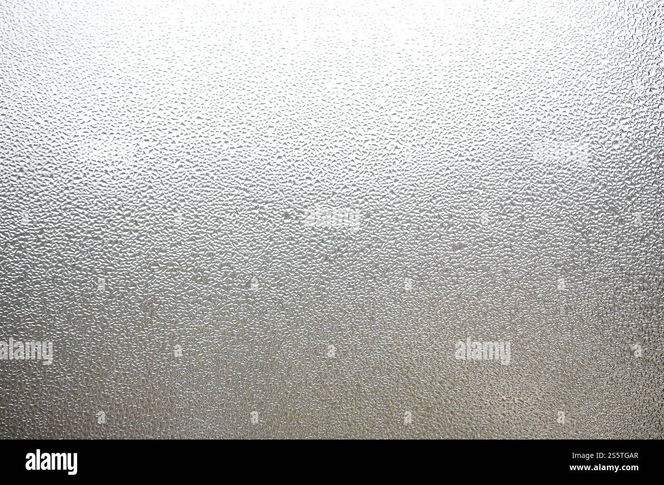 A photo of the glass surface of the window, covered with a multitude of ...