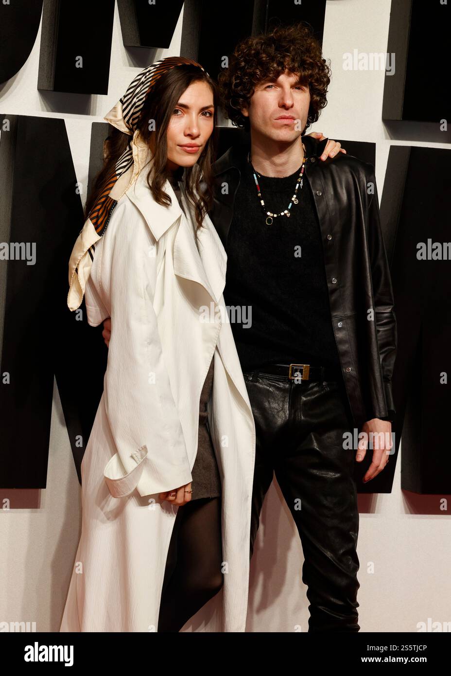 London, UK. 14th Jan, 2025. Ellie Rose Pritchard and Luke Pritchard ...