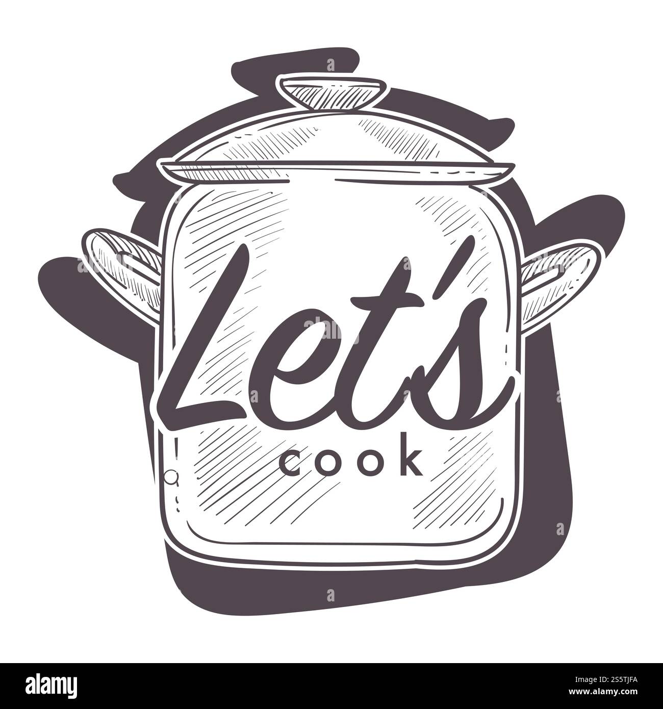 Food smoking oven Stock Vector Images - Alamy