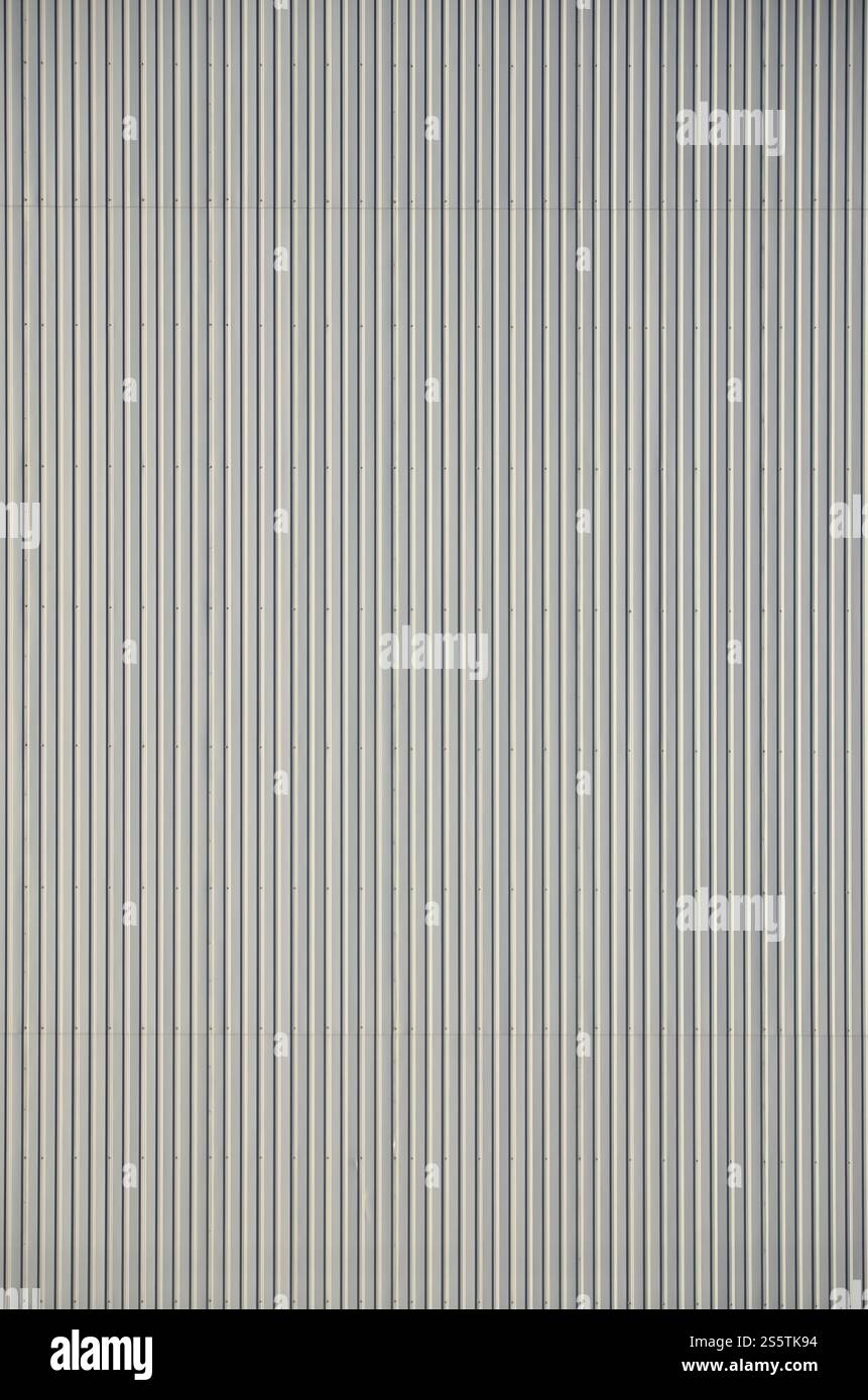 Sliver aluminium metal plate. Siding. Seamless surface of galvanize ...