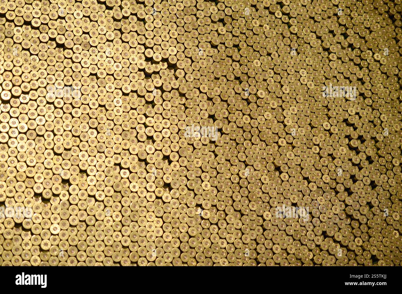 Pattern of 12 gauge cartridges for shotgun bullets. Shells for hunting ...
