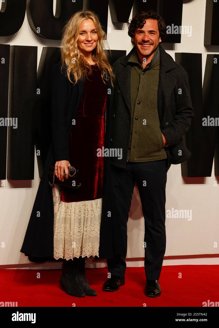 London, UK. 14th Jan, 2025. Jack Savoretti and Jemma Powell attend the ...