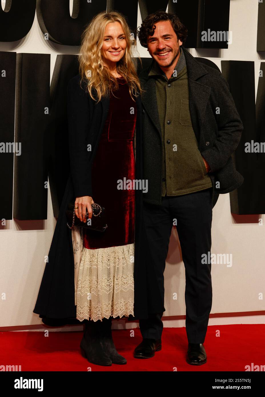 London, UK. 14th Jan, 2025. Jack Savoretti and Jemma Powell attend the ...