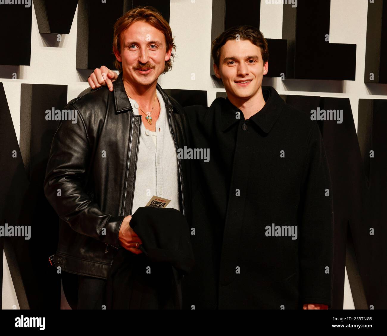 London, UK. 14th Jan, 2025. Will Gamble attends the A Complete Unknown ...