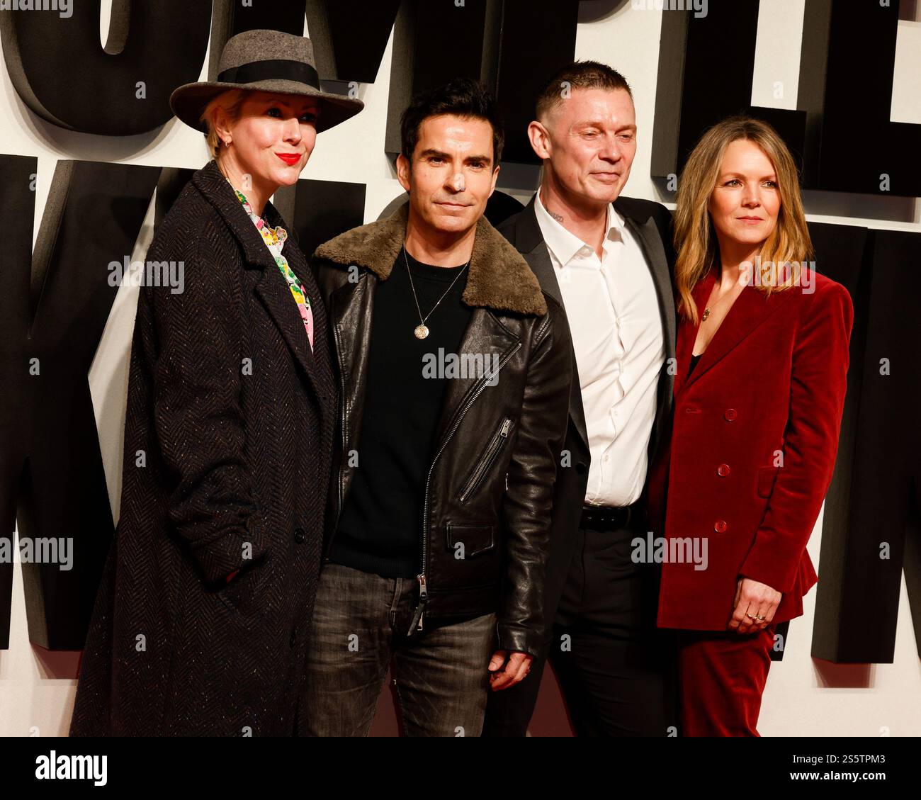 London, UK. 14th Jan, 2025. Jakki Jones, Kelly Jones and Richard Jones ...