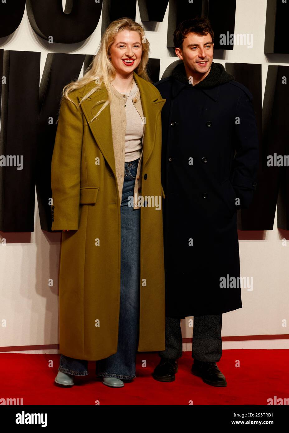 London, UK. 14th Jan, 2025. Anais Gallagher and Isaac Gryn attend the A ...