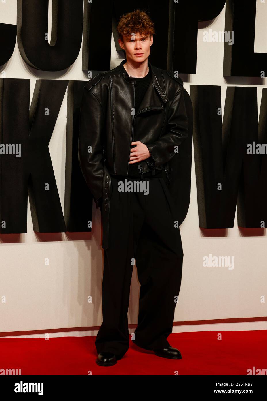Louis Powell attends the A Complete Unknown UK Premiere at BFI ...