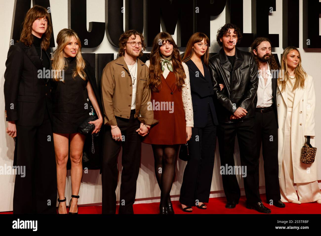 London, UK. 14th Jan, 2025. Tom Ogden, Joe Donovan, Charlie Salt and ...
